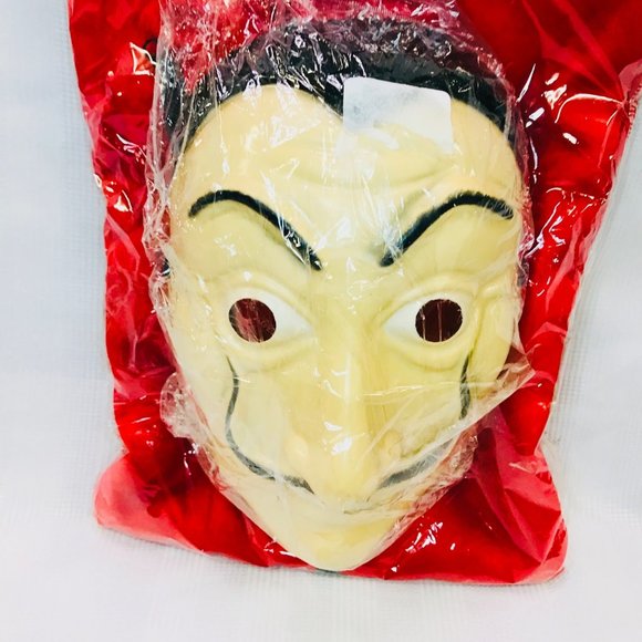 Other | Dali La Casa Mask With Red Jumpsuit Costume Halloween | Poshmark